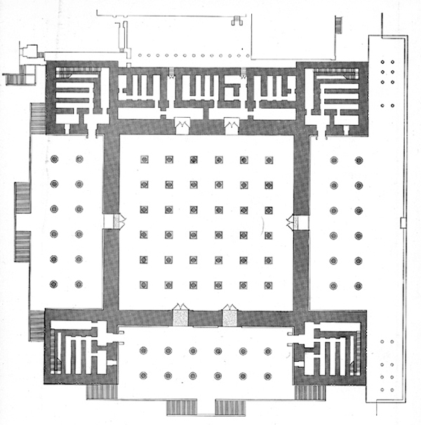 Palace Of Persepolis Plan