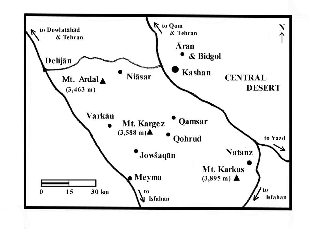 KASHAN i. GEOGRAPHY - Encyclopaedia Iranica